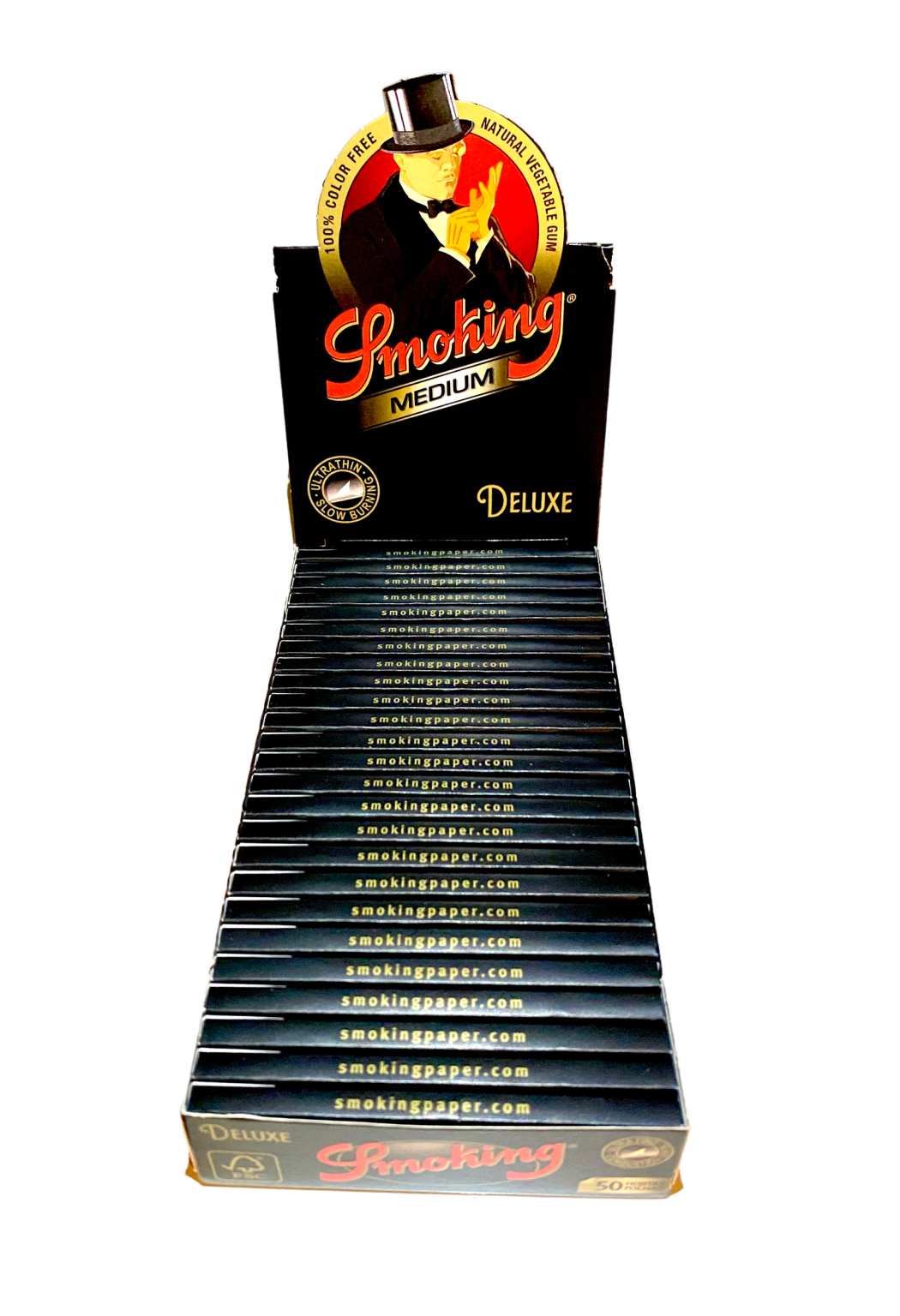 Caja Papel Smoking Deluxe 1 1/4 (25uds) - Tabaquería Tacoweed